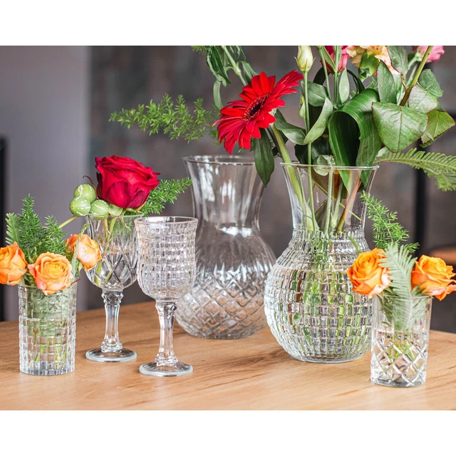 TEELICHTGLÄSER TEELICHHALTER VASEN Dekovase Glasvase Blumenvase Kerzenhalter EUR 19,99 - PicClick DE