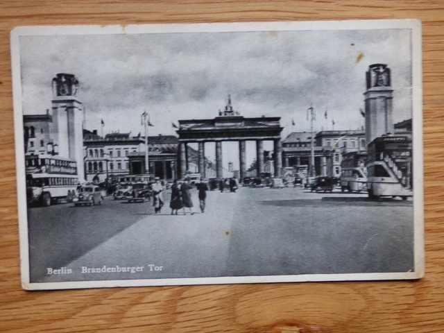 ORIGINAL GERMAN WW2 Third Reich Photograph ,Berlin Brandenburg Gate. £2 ...