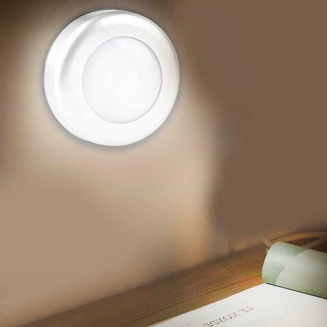 LED UNDER CABINET Lights Closet Cupboard Lights Battery Powered Lamp ...