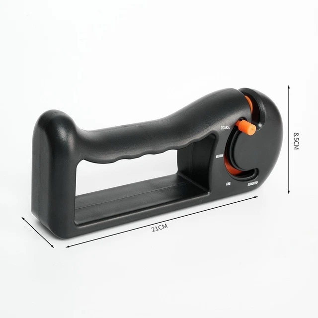 SHARPENING TOOL ROTATING 4 in 1 Adjustable Grit Diamond Stone Ergonomic ...