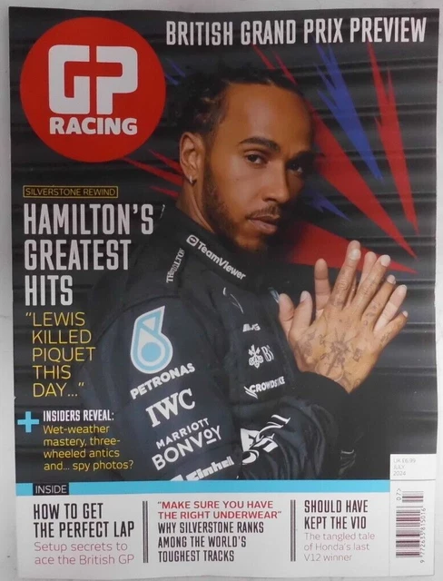 GP (F1) RACING magazine July 2024 Formula 1: Lewis Hamilton's greatest ...