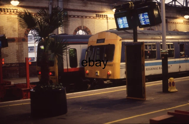35MM RAILWAY SLIDE - EMU Class 323. 323236 & DMU Class 101. 101662 ...