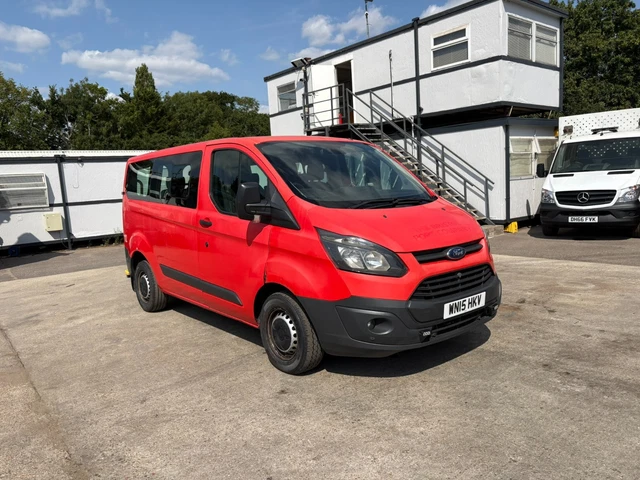 FORD TRANSIT CUSTOM 9 Seater £5,750.00 - PicClick UK