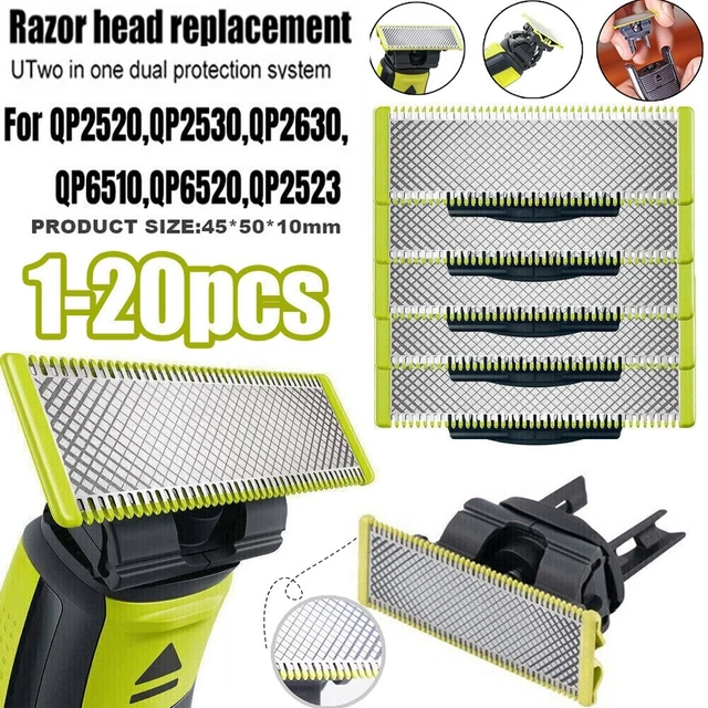 FOR PHILIPS ONEBLADE Razor Shaver QP2520/QP2630 Replacement Blade Head ...
