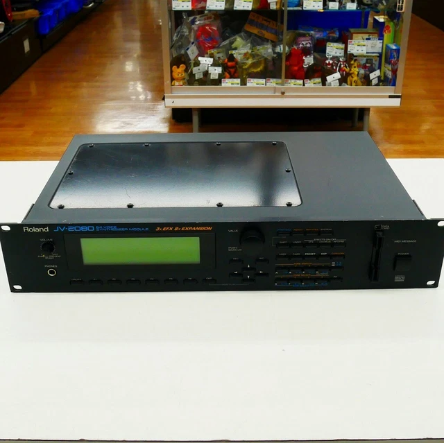 ROLAND JV-2080 SYNTHESISER Expandable Rack Mount MIDI Sound Module $315 ...