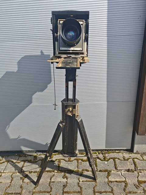 ANTIKE GROSSFORMATKAMERA CARL Zeiss Jena Tessar 300mm – Atelierkamera ...