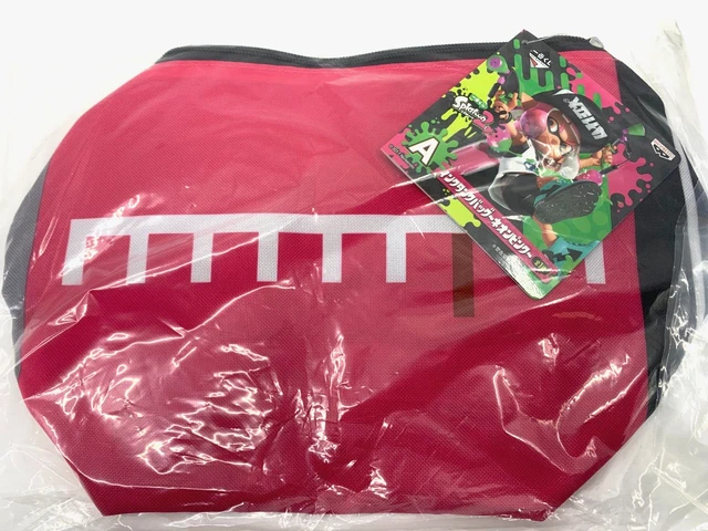 SPLATOON 2 ICHIBAN Kuji A Prize Ink Tank Bag Neon Pink BANPRESTO New ...