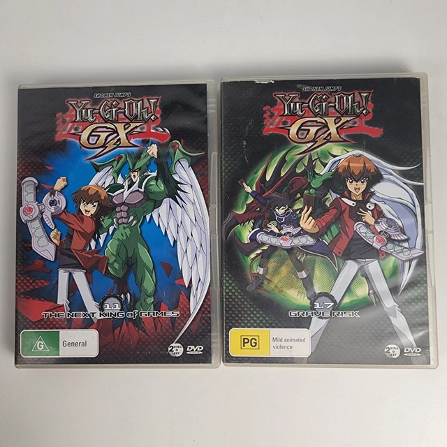 YU-GI-OH! GX 1.1 and 1.7 DVD 2004 Animation Region 4 $18.98 - PicClick AU