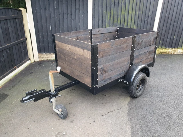 BOX TRAILER 5FT x 3ft - Camping - Car Boot £275.00 - PicClick UK