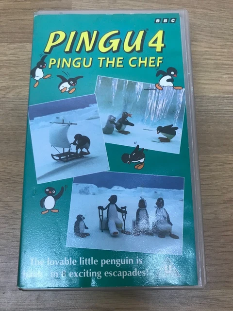 PINGU 4 - Pingu The Chef [VHS] £6.99 - PicClick UK