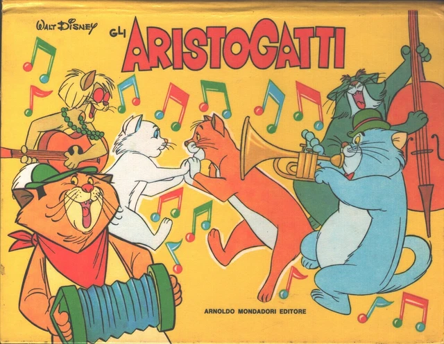 GLI ARISTOGATTI DI Walt Disney - Libro Animato Pop-Up ed. Mondadori EUR ...