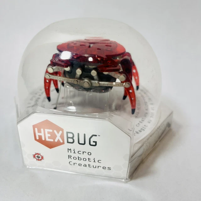 HEX BUG ORIGINAL CRAB Micro Robotic Creatures Battery Powered Robot Red ...