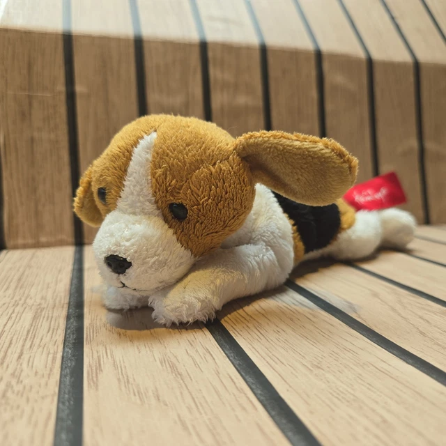 B HAMLEYS SMALL Beagle Stuffed Soft Toy Plush Dog Puppy Tri-Color ...