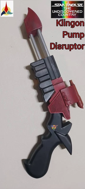 PROP REPLICA KLINGON Pump-Action Disruptor 3D Printed, finished to high ...