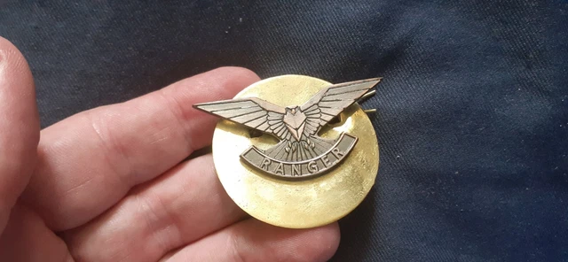 BRITISH ARMY RANGER Regiment Cap Badge,final Capbadge Issued During Er2 ...