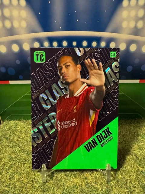 PANINI TOP CLASS 2025 MASTER CLASS Virgil Van Dijk Liverpool £3.84 ...