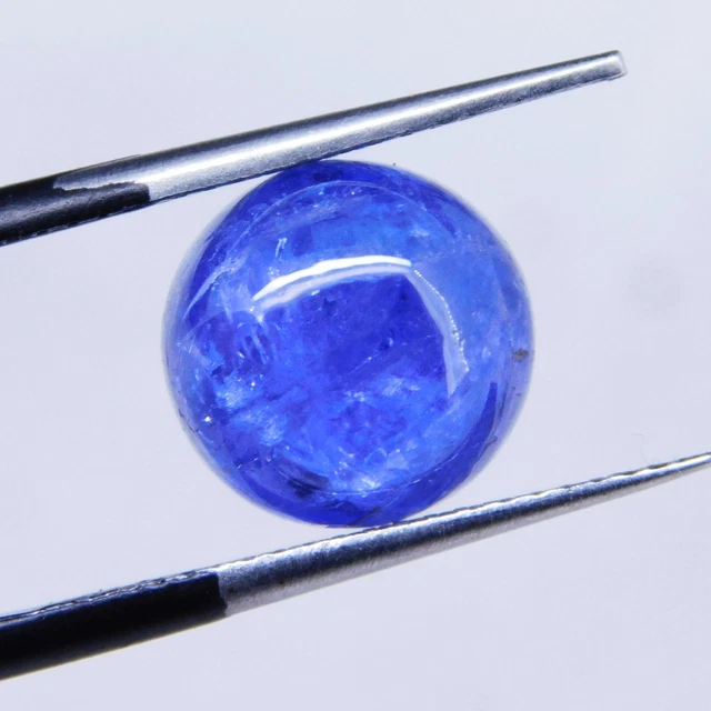 NATURAL TANZANITE 5.70 Ct Blue Cabochon Certified Loose Gemstone £10.58 ...