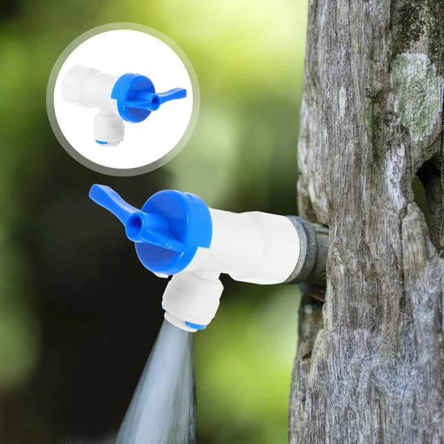 2 PCS FLOAT Valve Reverse Osmosis Fitting for Hydroponics Fish Tank ...