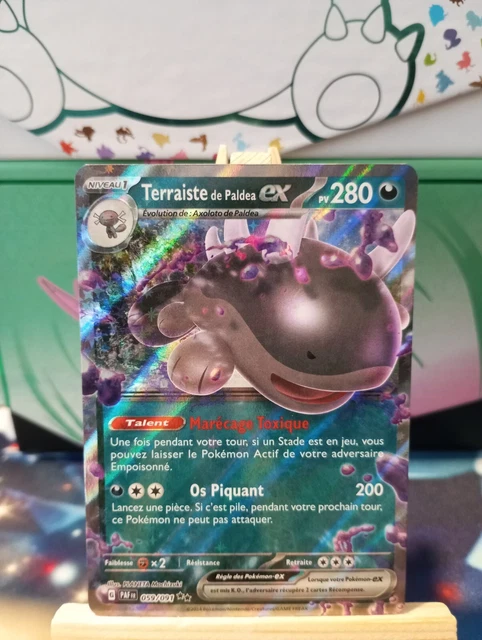 CARTE POKÉMON TERRAISTE de Paldea ex 059/091 Destinées de Paldéa PAF EV4.5 fr EUR 2,90 - PicClick FR