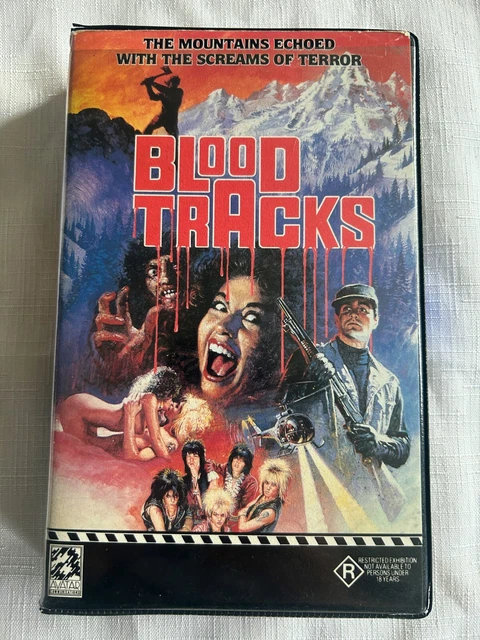 BLOOD TRACKS VHS 1985 Horror Cult Clamshell $60.00 - PicClick AU