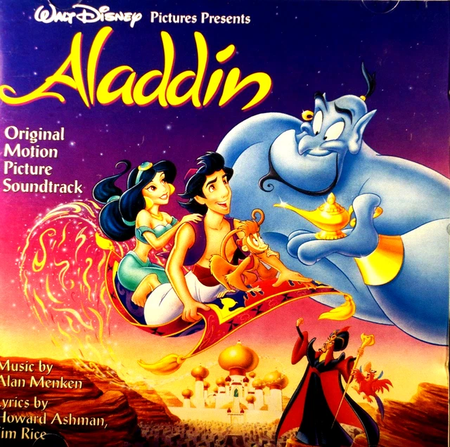 WALT DISNEY PICTURES Presents - Aladdin, Original Soundtrack - CD, VG ...