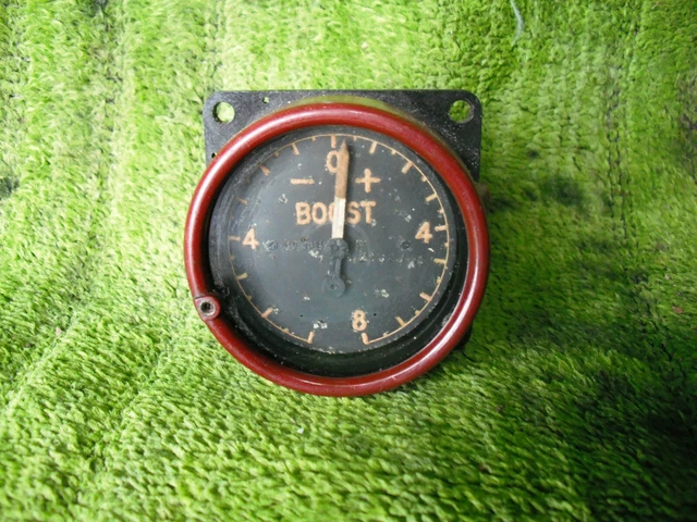 WW2 RAF SPITFIRE hurricane boost gauge +8psi dt 1942 £139.00 - PicClick UK