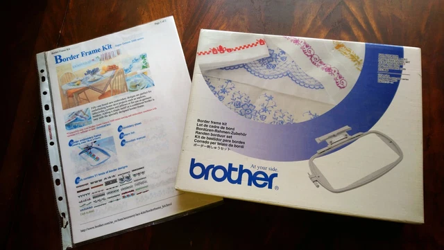 BROTHER BORDER FRAME Kit for Super Galaxie 3000 Series Embroidery ...