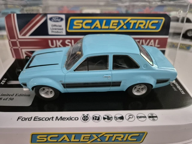 SCALEXTRIC C4437B Ford Escort Mk1 UKSF 2023 Slot Fest Dealer Car #8 of ...