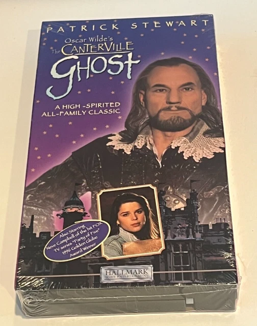 THE CANTERVILLE GHOST VHS Patrick Stewart Oscar Wilde New VHS BLOWOUT ...