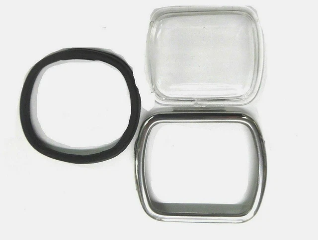 BRAND NEW VESPA Speedometer Glass kit & Rubber Vespa V30-33 VM,VN, ACMA ...