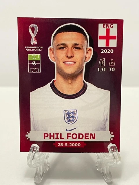 #ENG17 PHIL FODEN - Oryx Edition 2022 FIFA World Cup Qatar Panini ...