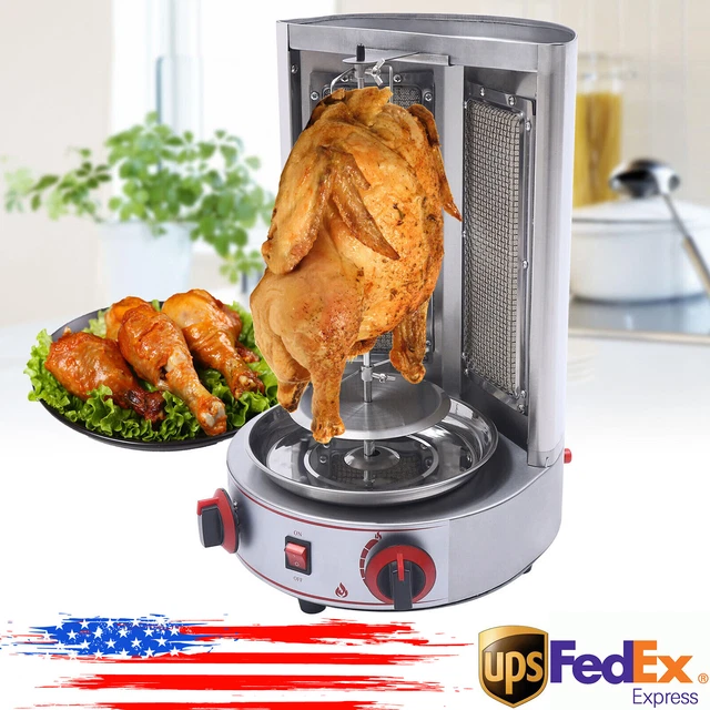 Vertical Rotisserie Shawarma