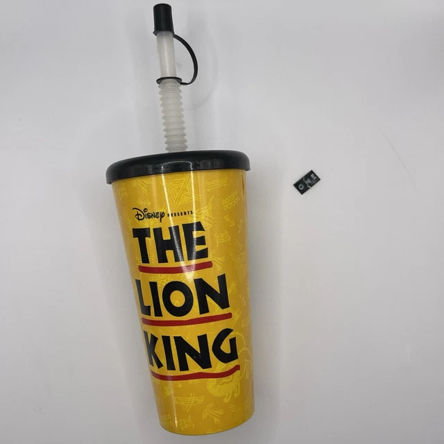 DISNEY LION KING Theatre Official Drinks Cup & Straw £6.90 - PicClick UK