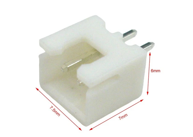 JST-XH 2PIN MALE female connector header crimp terminal 1s balance ...