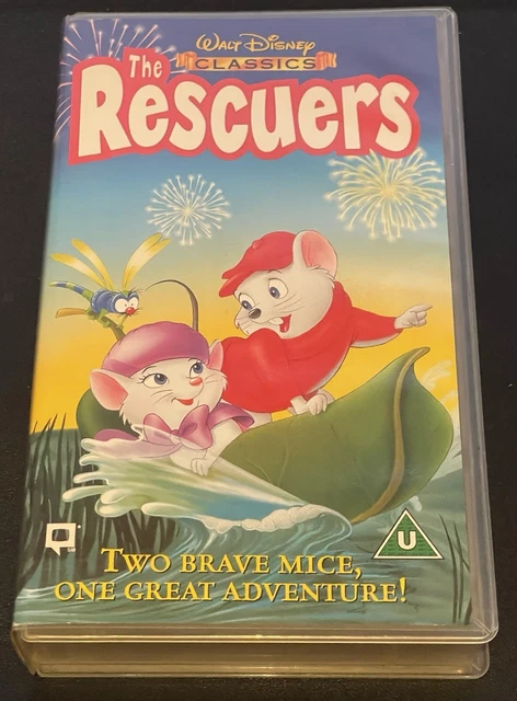 WALT DISNEY CLASSICS The Rescuers 1977 VHS Video Tape Vintage £10.00 ...