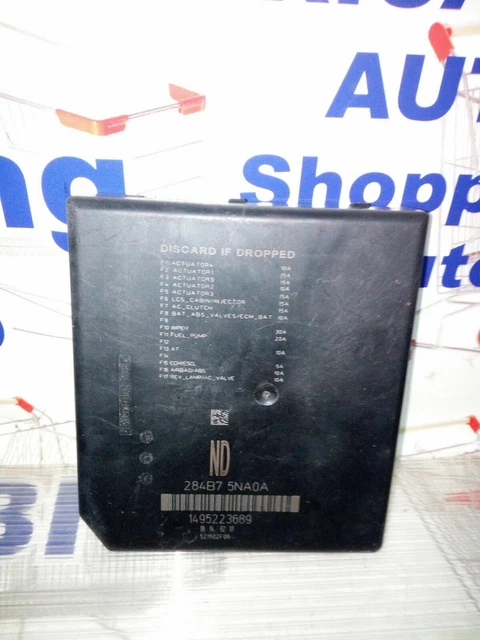 MODULE CONTRÔLE BODY Porte-Fusibles Nissan Code: 284B75NA0A EUR 146,39 ...