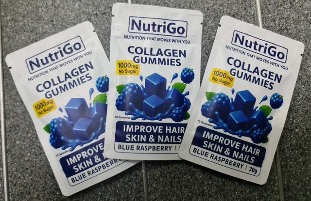 NUTRI GO COLLAGEN Gummies (3×30g) £12.99 - PicClick UK