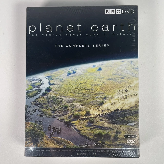 PLANET EARTH THE Complete Series DVD Box Set David Attenborough New ...