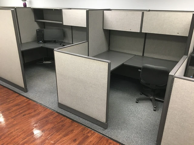 HAWORTH OFFICE CUBICLES: 6'x8', 6'x6', 6'x5' and 80"high conference ...