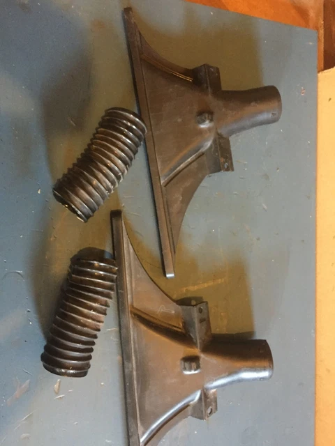 LAND ROVER DEFENDER 90 110 130 Heater Demister Vents Ducts Pair - £20. ...