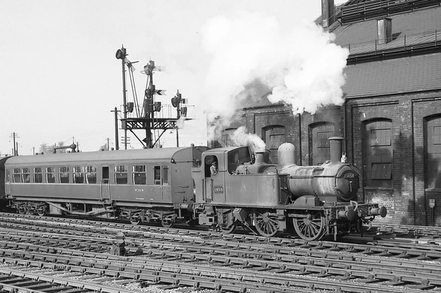 1458 BRITISH RAIL 6x4 Quality Steam Rail Photo c £1.50 - PicClick UK