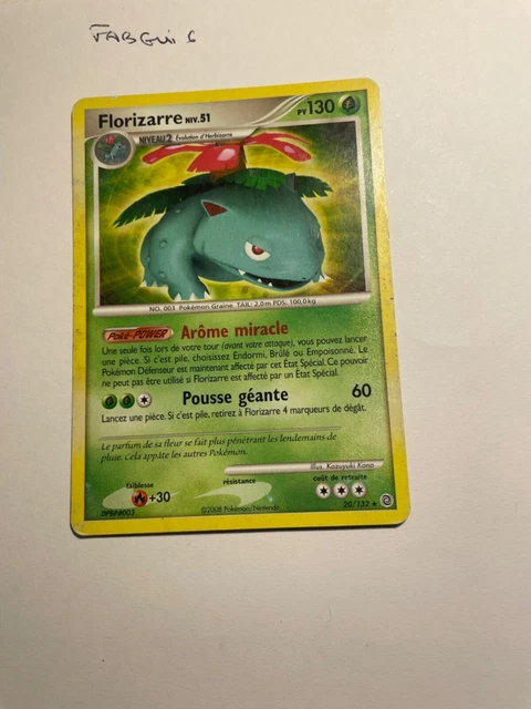 CARTE POKÉMON - FLORIZARRE 20/132 D&P Merveilles Secrètes FR EUR 4,50 ...
