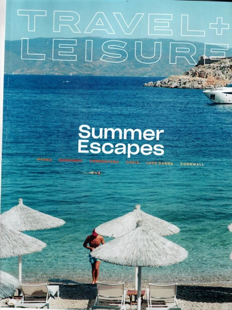 TRAVEL + LEISURE Magazine June 2025 Summer Escapes Cornwall Lake Garda £6.69 - PicClick UK