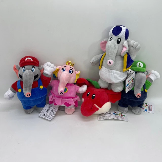 5X SUPER MARIO Bros. Wonder Elephant Fruit Mario Luigi Rospo Pesca ...