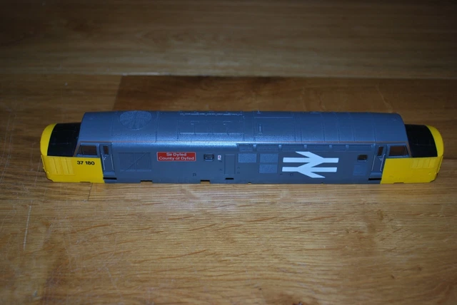 LIMA CLASS 37 Rf Grey Large Logo Livery Body Shell 37180 - Ex Unboxed ...