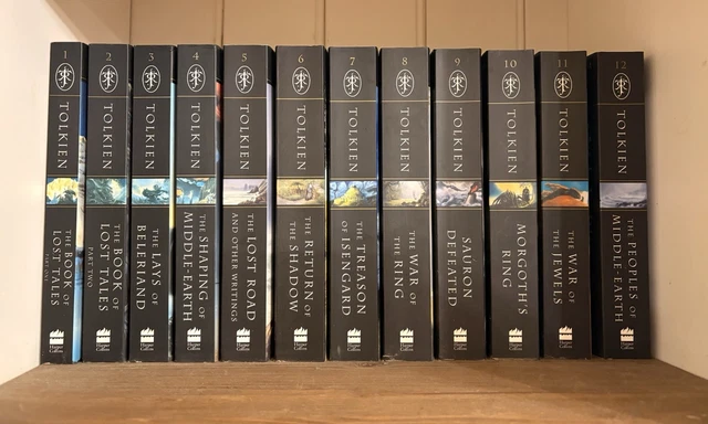 THE COMPLETE HISTORY Of Middle Earth - Christopher Tolkien - Excellent ...