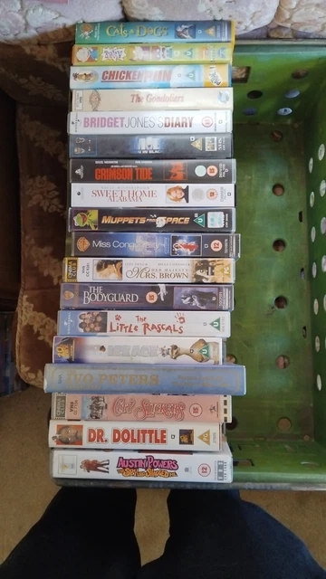 VHS VIDEO TAPE Bundle Job Lot - 30 Random VHS TAPES from The 80s And ...