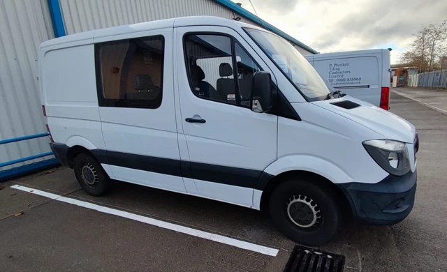 MERCEDES BENZ SPRINTER 313CDI 6-Seater Crew Cab Van £7,500.00 - PicClick UK