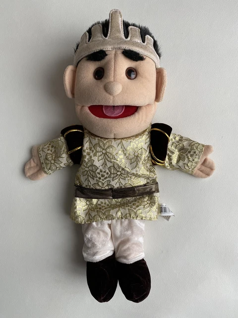 2005 SUNNY & Co prince/king Ventriloquist Hand Puppet approx 17" £49.99 ...