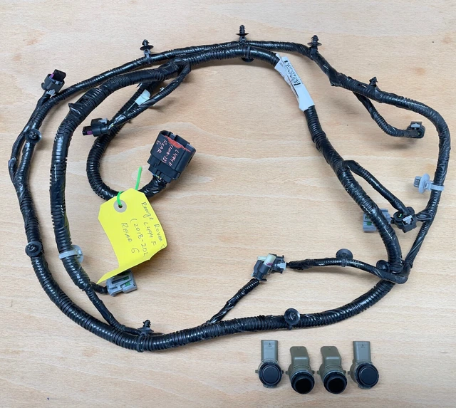 RANGE ROVER SPORT L494 Parking Sensor Wiring Loom + Sensors Rear Bumper ...